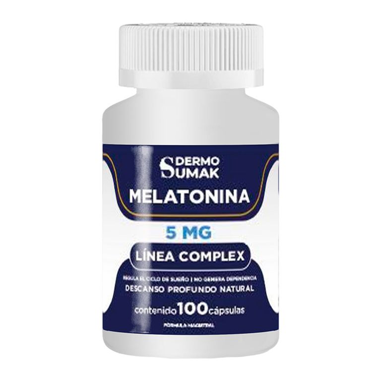 MELATONINA 5MG 100 CAPSULAS DERMO SUMAK GENERICO | falabella.com