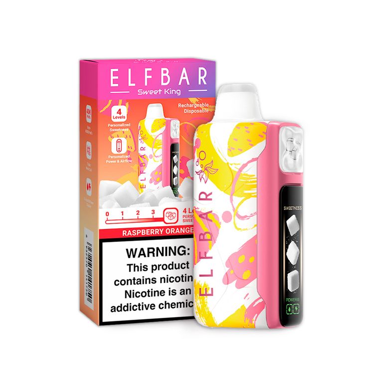 ElfBar Sweet King 40K - Raspberry Orange VAPE STATION | falabella.com