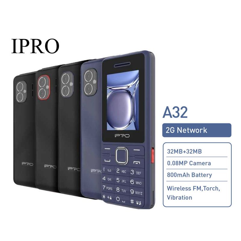 CELULAR BASICO IPRO A32 2G PANTALLA 1.8" UNONU | falabella.com