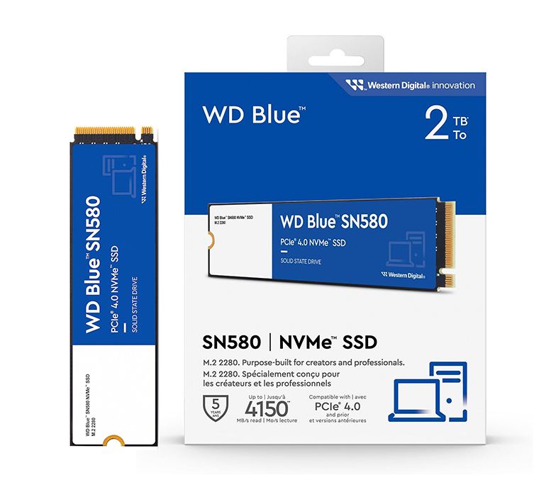 Disco Solido Western Digital BLUE M2 De 2TB SSD WESTERN DIGITAL ...