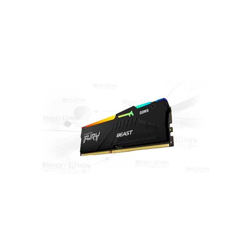 Memoria Ram Kingston Fury Beast 16Gb Ddr5 6000Mhz Rgb - Alto Rendimiento Y Velocidad Para ...
