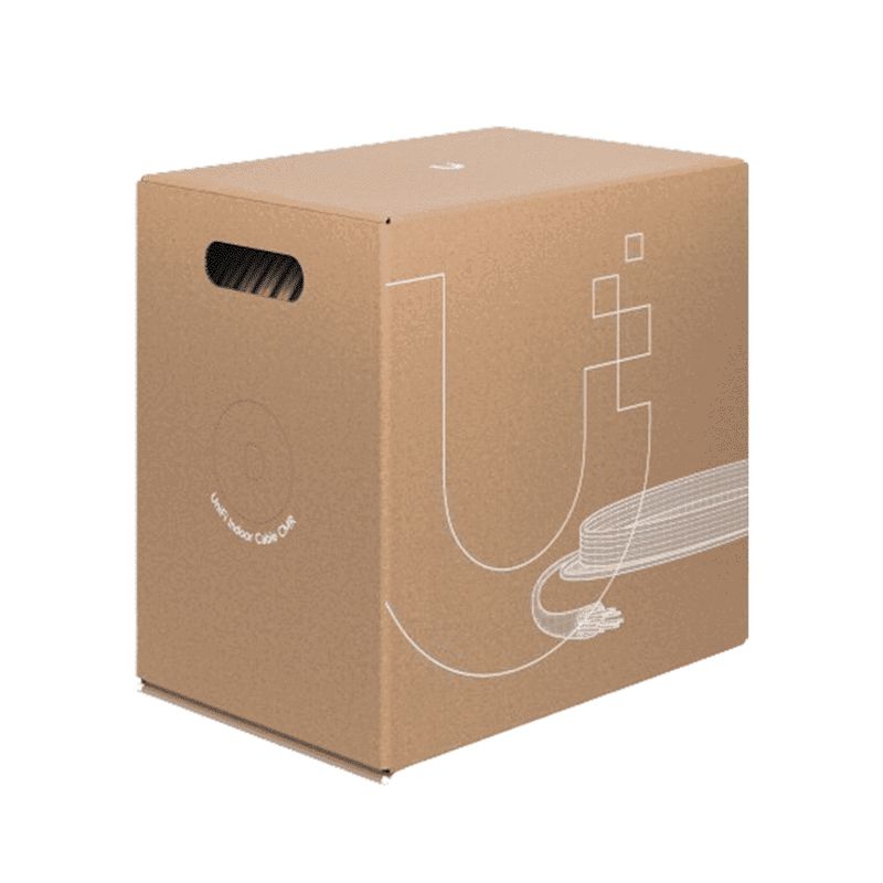 Cable Ubiquiti Cat6 Cmr 305M Par Trenzado 23Awg Cobre Sólido Color ...