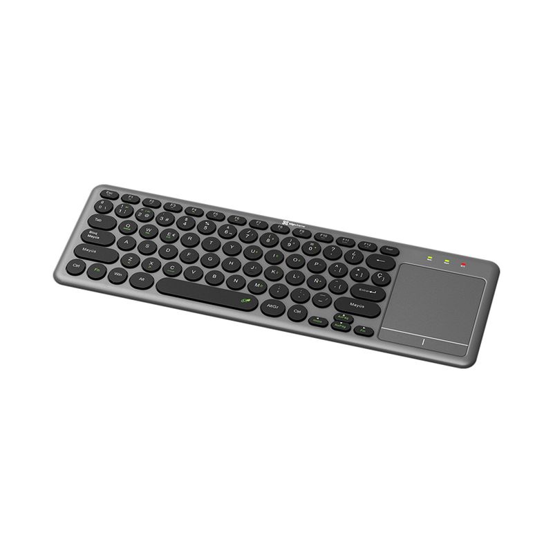 Teclado Inalámbrico con Panel Páctil KeyGlider KCK-550S - Klip Xtreme ...
