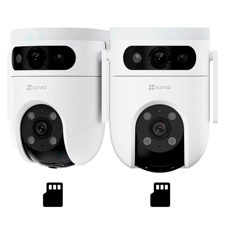 EZVIZ H9C Dual 2K 2-PACK 256GB Cámara de Seguridad WIFI 3MP EZVIZ ...