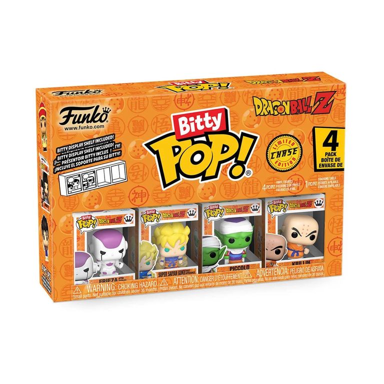 Funko BITTY Pop Anime- Dragon Ball Z - 4pack Frieza Specialty Series ...