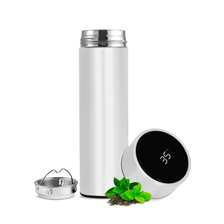 TERMO DIGITAL TACTIL LED CONTROL TEMPERATURA ACERO INOXIDABLE BLANCO ...