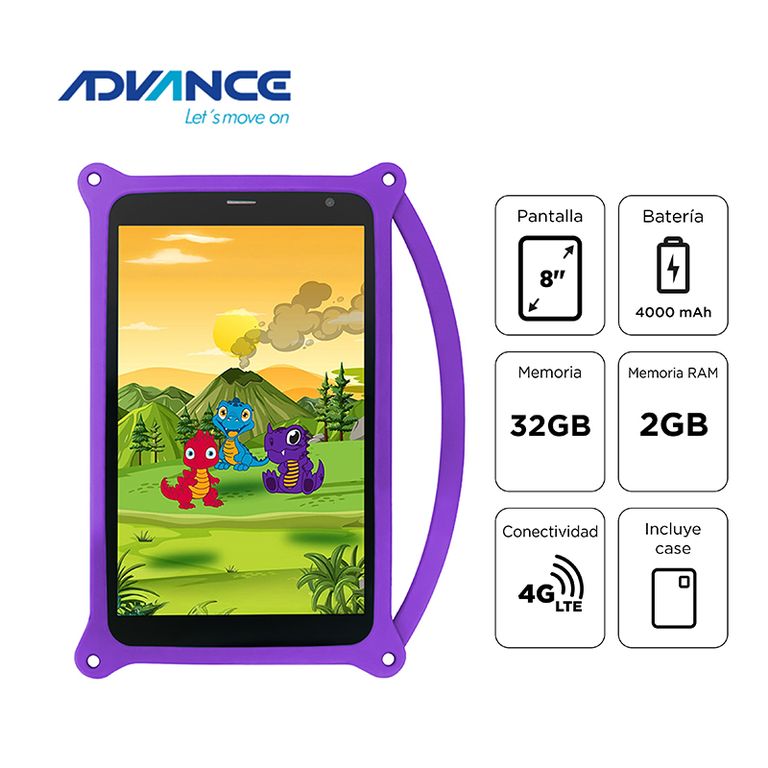 Tablet Advance Intro TR8050 8" IPS ADVANCE | falabella.com
