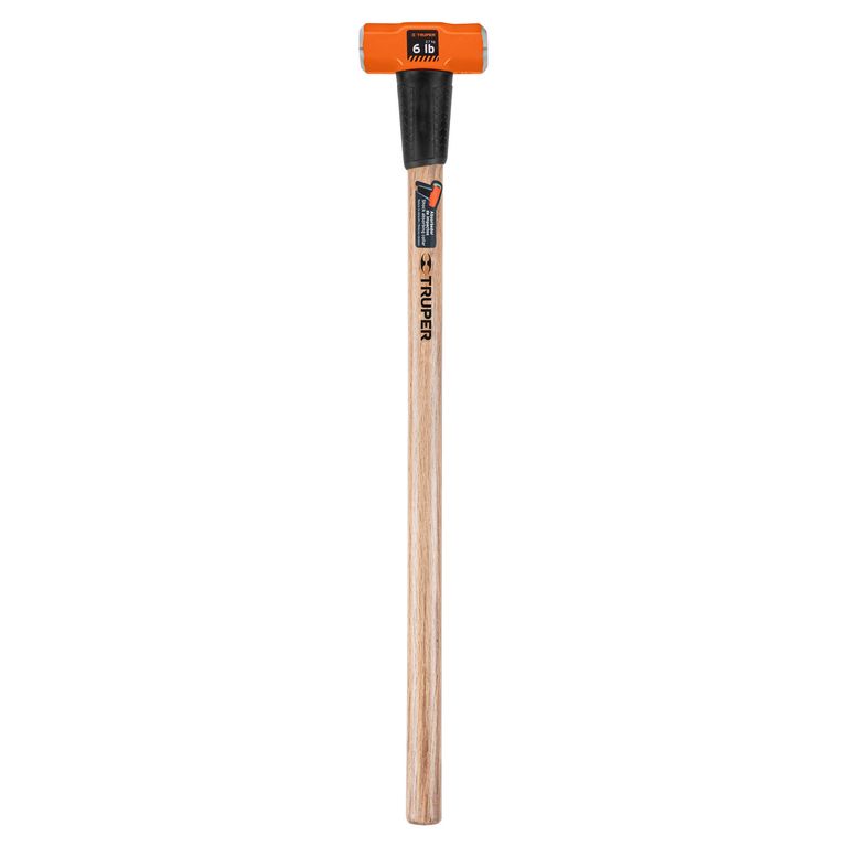 Comba 6 lb (2.7 kg) Octagonal Mango de Madera Largo 16509 Truper TRUPER ...