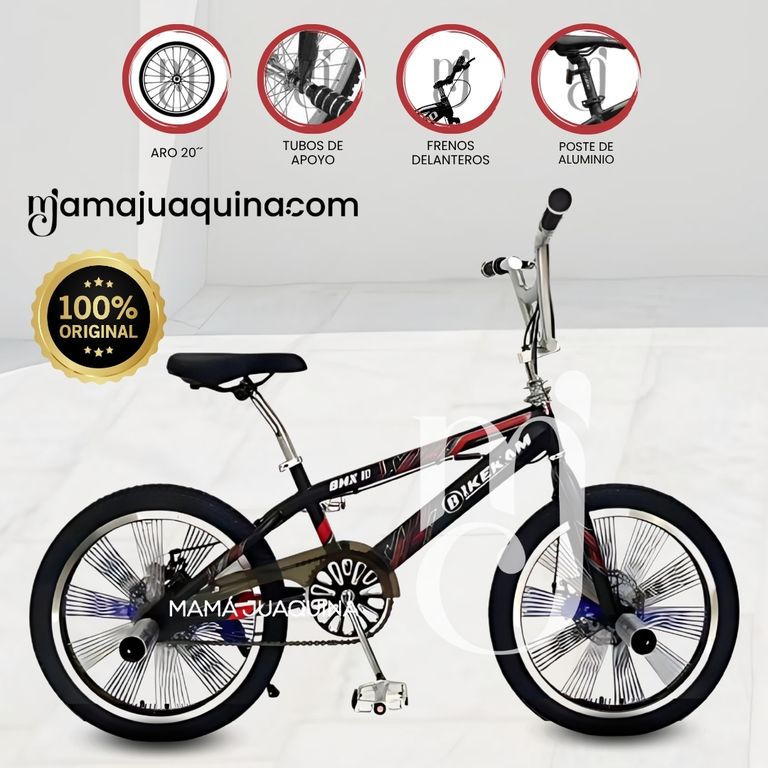 Bicicleta Deportiva para Niños Aro 20 «RAY» Red | Sodimac Falabella