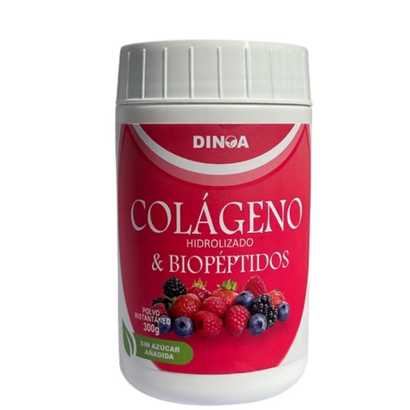 Colágeno Hidrolizado & Biopéptidos de 300g Dinoa- Regeneración y ...
