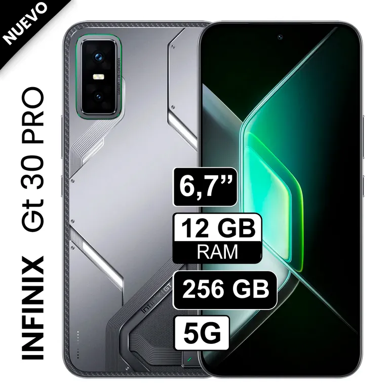 Celular Infinix Gt 30 Pro 5G Dual Sim 256GB 12GB Ram GRIS INFINIX ...