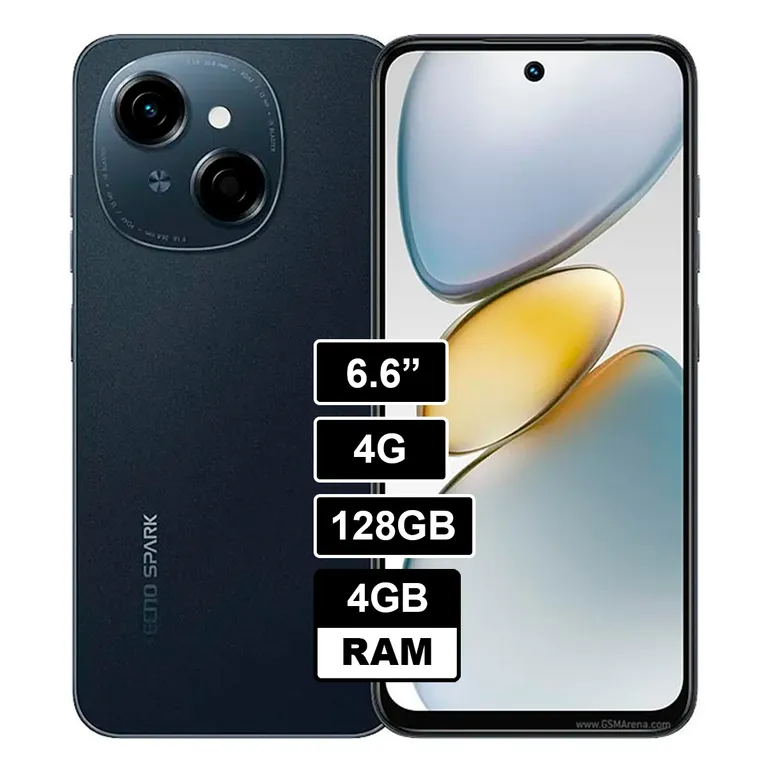 Celular Tecno GO 1 4GB RAM 128GB NEGRO TECNO MOBILE | falabella.com