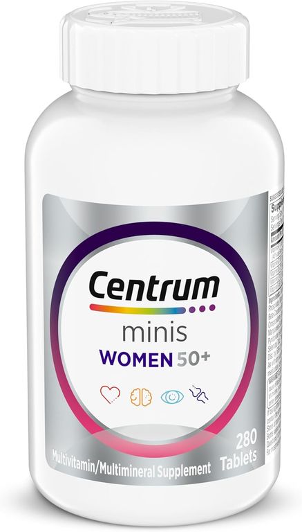 Centrum Minis Silver Multivitamínico para mujer 50 Plus-280 unidades ...