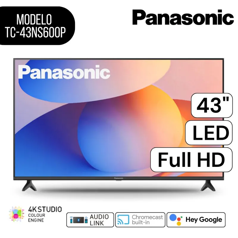 Televisor Panasonic 43" Pulg. LED Full HD TC-43NS600P - Negro PANASONIC ...