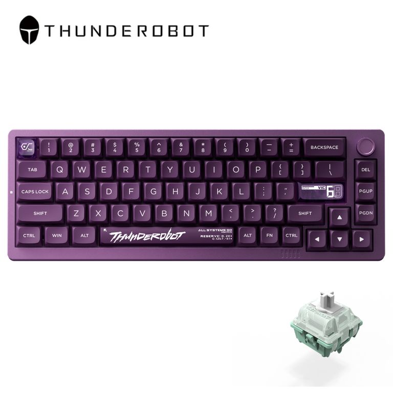 Teclado Magnético Gamer Thunderobot VIC68 Hall Effect Switches Gateron ...