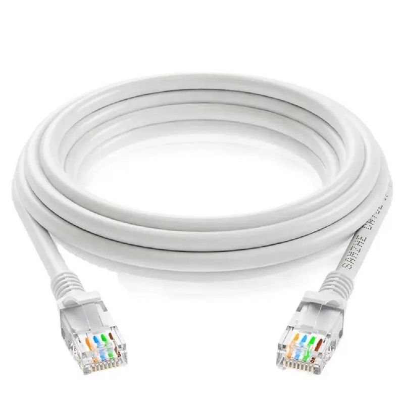 Cable de Red Cat6 Ethernet UTP Pack 4 Unidades de 5 Metros GENERICO ...
