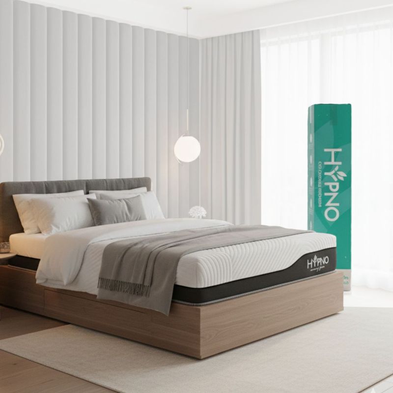 Colchón de Memory Foam Hypno King Con Funda Bambú HYPNO HOME ...