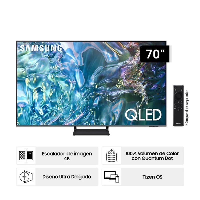 Televisor Samsung 70 QLED 4K Q65D Tizen OS Smart TV 2024 SAMSUNG ...