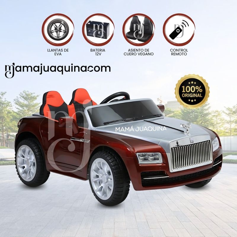 Carro a batería Musical de Lujo «R-ROYCE» Edición Limitada Red ...
