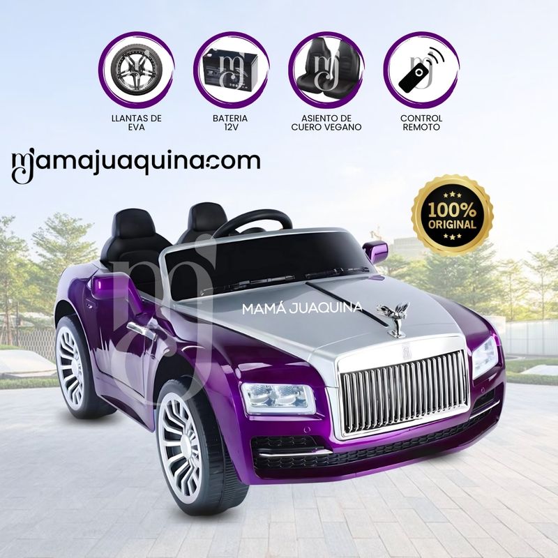 Carro a batería Musical de Lujo «R-ROYCE» Edición Limitada Purple ...