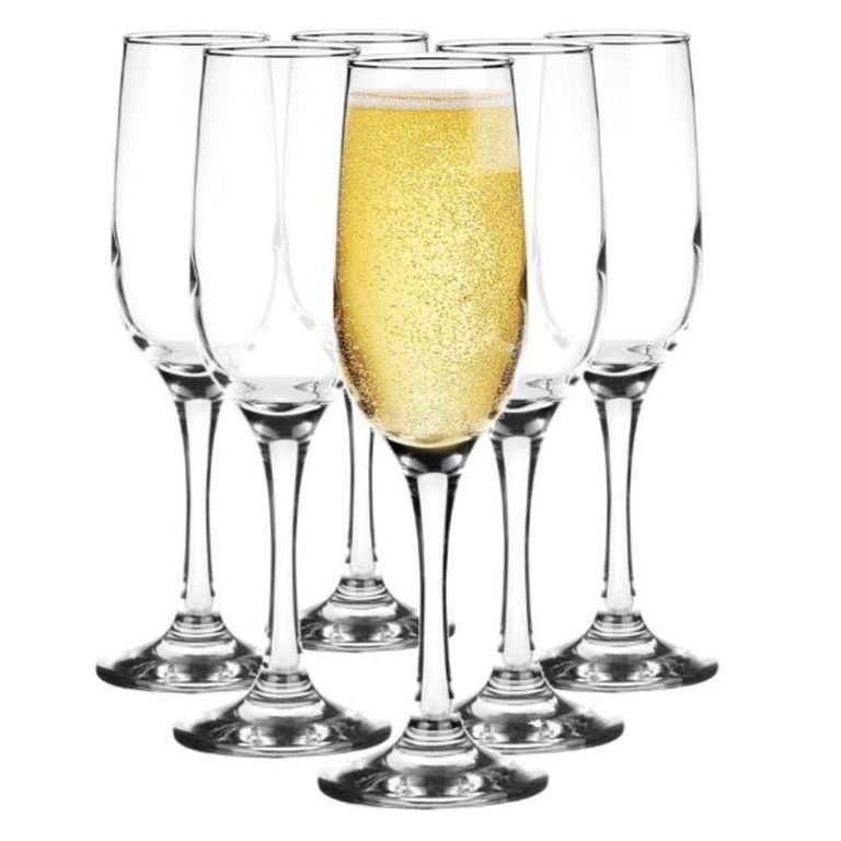 6 Copas para Champagne 180 ml | Sodimac Perú