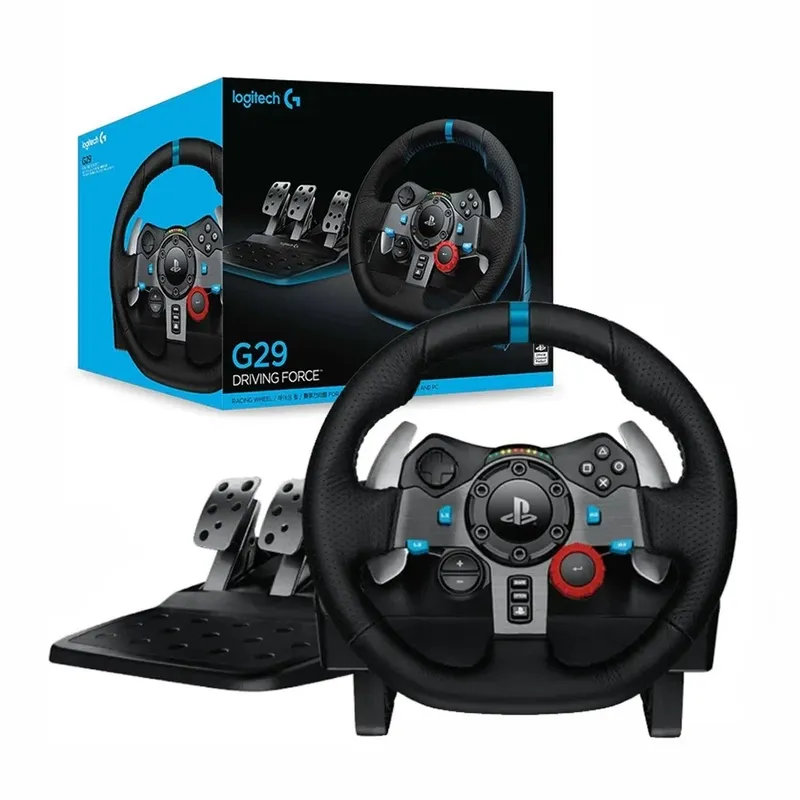 VOLANTE LOGITECH G29 DRIVING FORCE RACING WHEEL 941-000111 LOGITECH ...