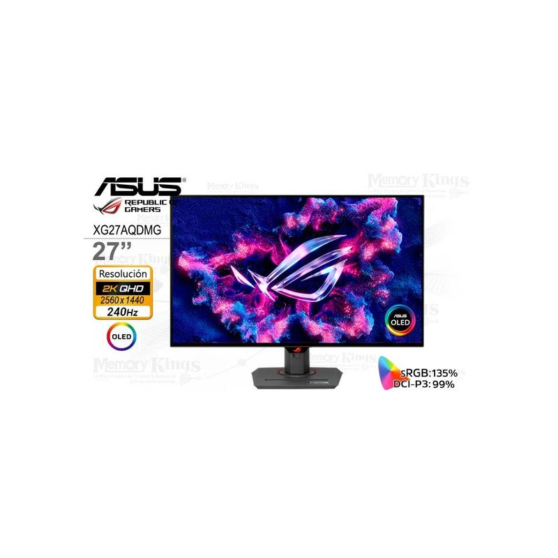 ASUS ROG Strix 265 Gaming Monitor OLED 1440p HDR 240 Hz Ideal p ASUS ...