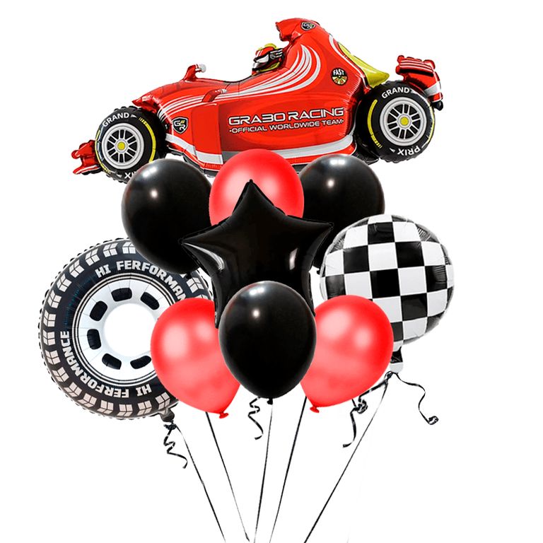 Pack de globos Formula 1 GENERICO | falabella.com