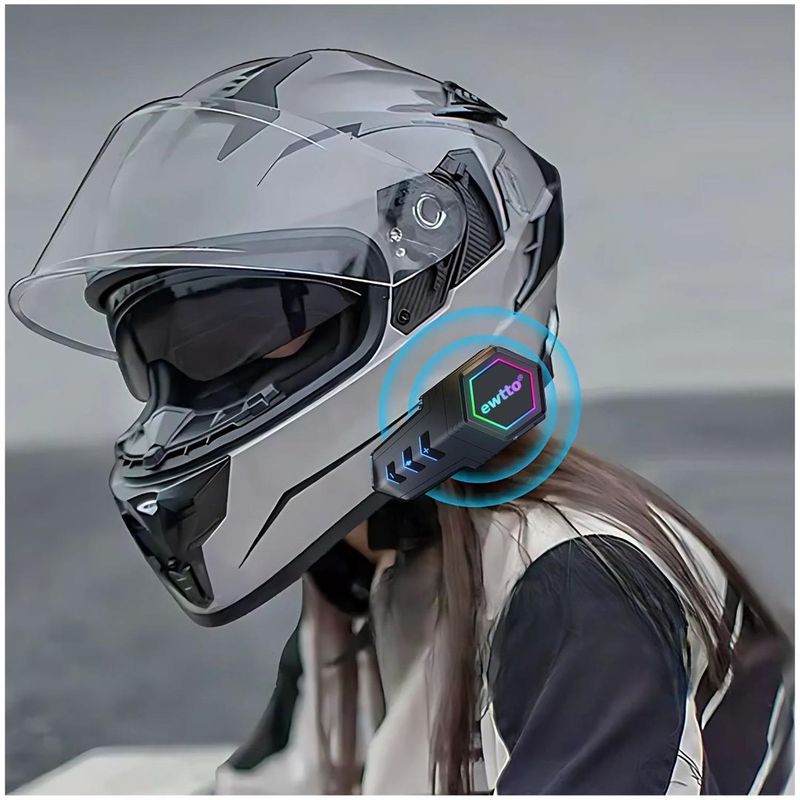 Audífonos Bluetooth Para Moto ewtto A4956B con Micrófono Auricular ...