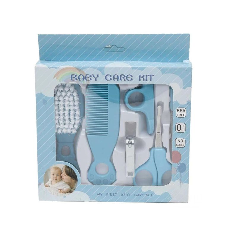 Kit para Cuidado de Bebes de 6 Piezas en Color Azul RYBIU IMPORT ...