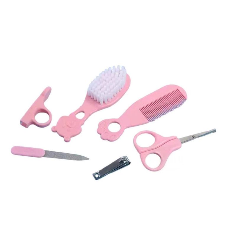 Kit para Cuidado de Bebes de 6 Piezas en Color Rosado RYBIU IMPORT ...