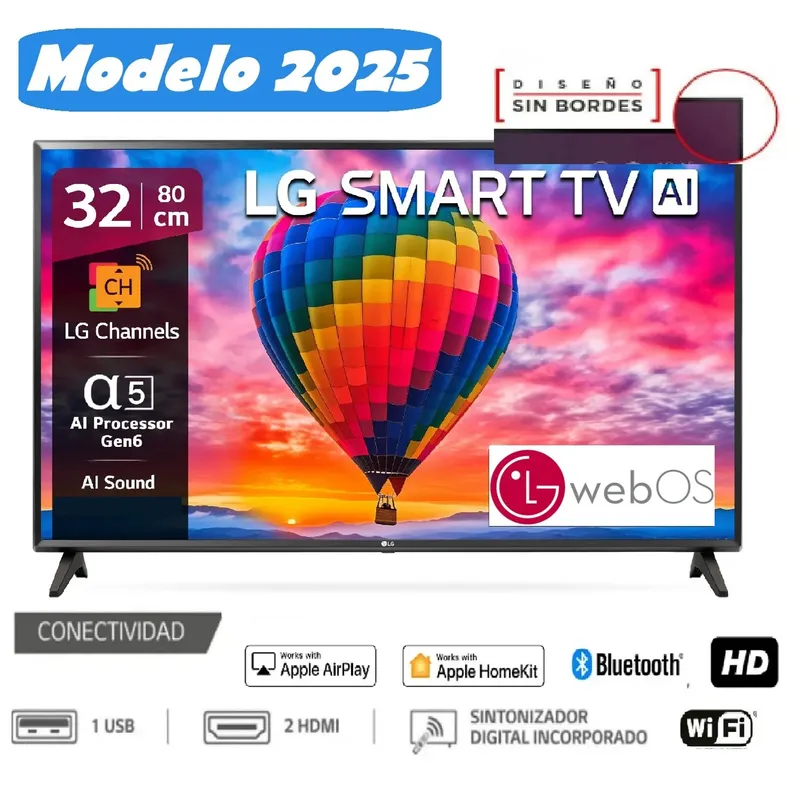 Led 32 Pulgadas Smart TV Procesador A5 - 32LR600B LG | falabella.com