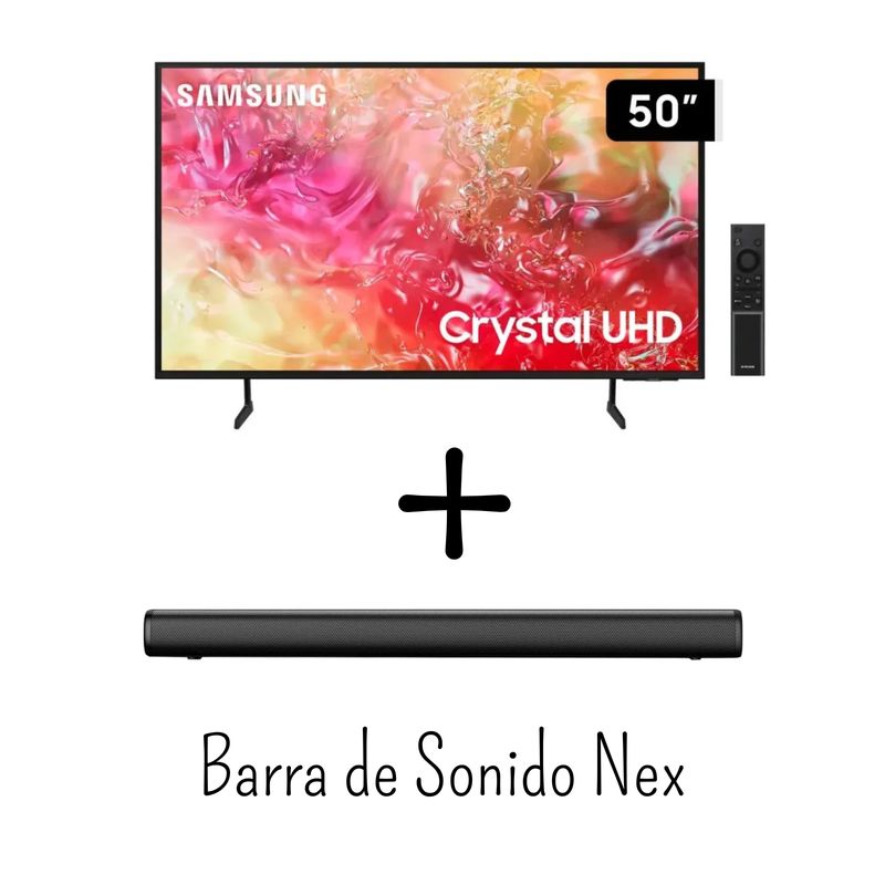 Televisor Samsung 50 Pulgadas Crystal UHD 4K TizenOS UN50DU7000G ...