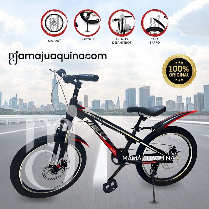 Bicicleta Deportiva Aro 20 «SKINY PHILLIPS» Edición Limitada Red VELOX ...