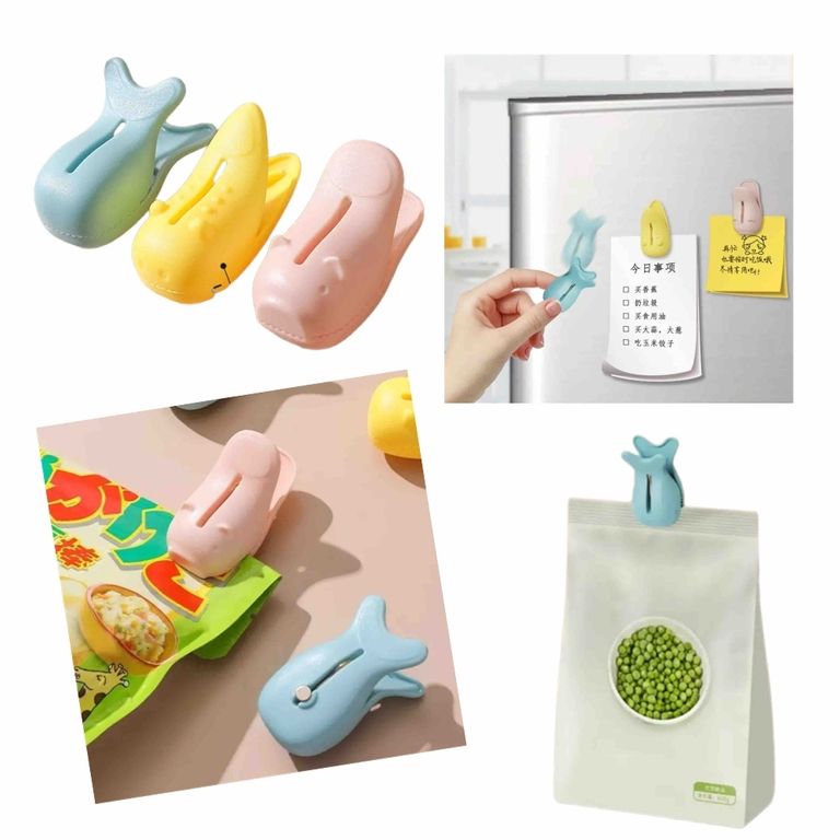 Clips sellador de bolsa con iman | Sodimac Perú