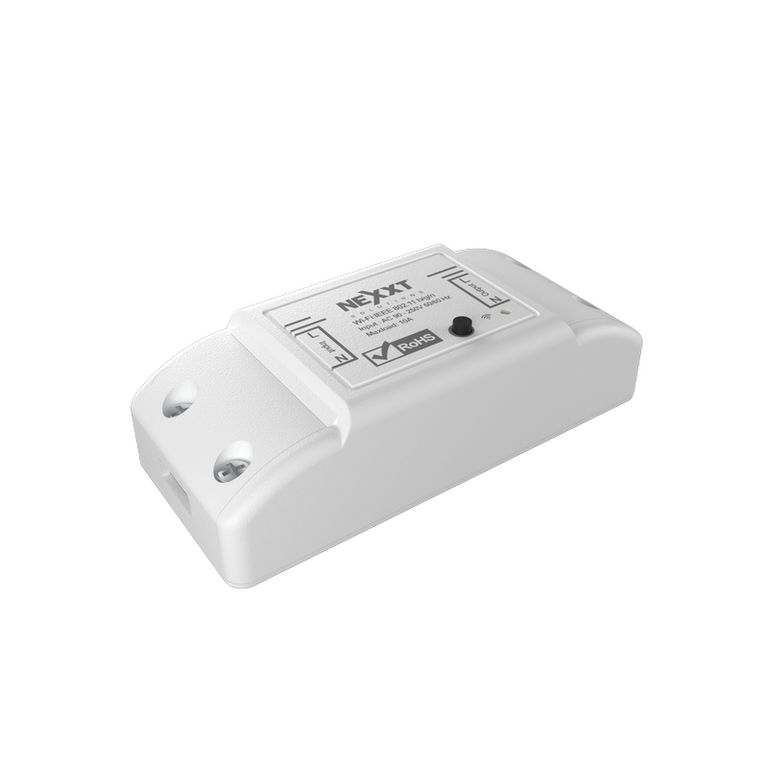 INTERRUPTOR RELAY WI-FI INTELIGENTE NEXXT NHE-R100 BLANCO NEXXT ...