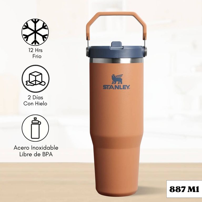 Flip Straw Tumbler Toast Stanley 887 Ml STANLEY | Falabella Perú