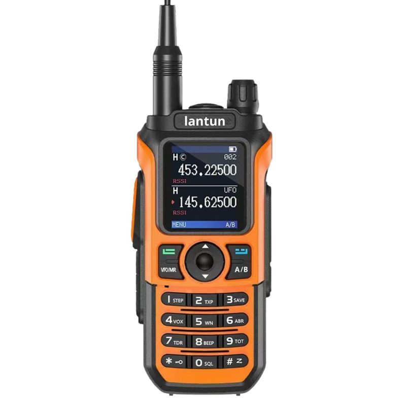 Walkie Talkie Profesional 15Km VHF UHF con 999 Canales y Linterna LED ...