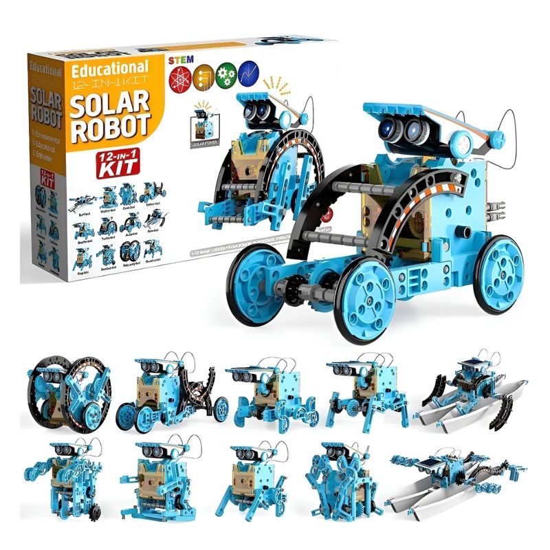Robot solar armable 12 en 1 Steam 190 pcs GENERICO | falabella.com