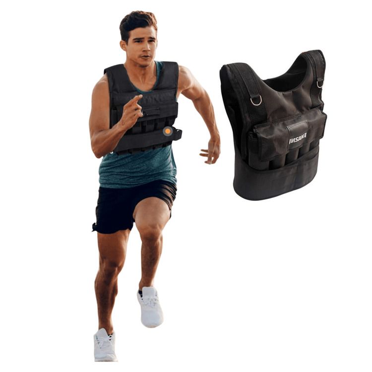 Chaleco lastrado de 10kg peso regulable nac Calisten Card | Sodimac Perú