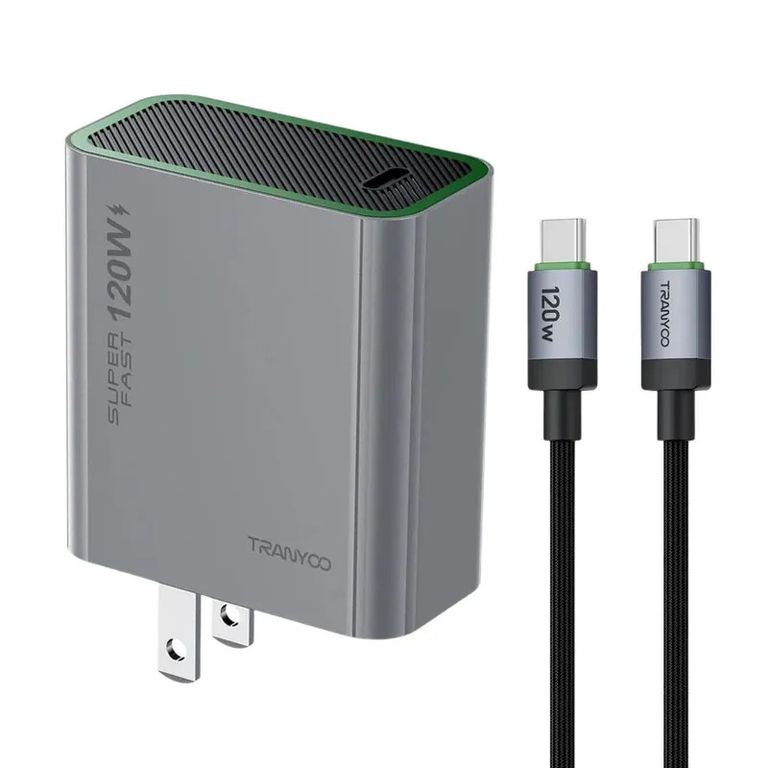 Cargador 120w - Carga Super Rapida Tipo C Con Cable - Tranyoo SEISA | falabella.com
