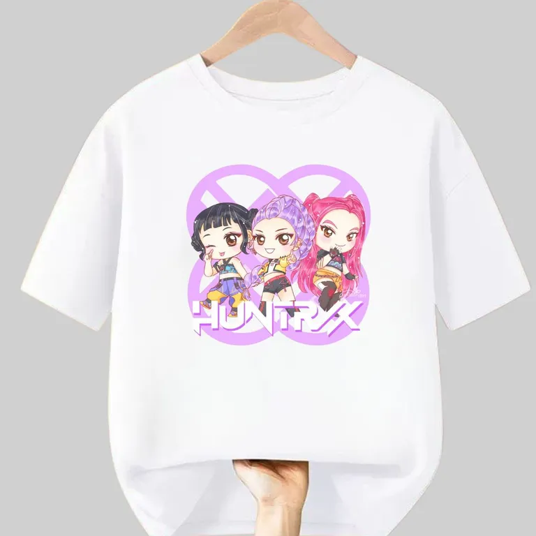 Polos Algodon Guerreras Kpop Demon Hunters - Tallas 6 hasta XL GENERICO ...