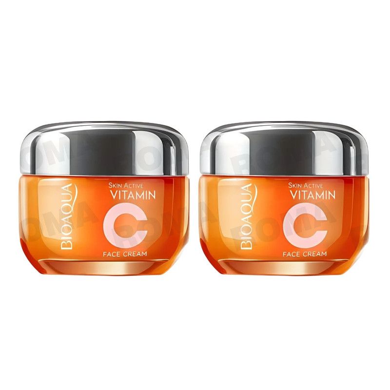 PACK 2 CREMA FACIAL REJUVENECEDORA VITAMINA C 50G BIOAQUA BIOAQUA | falabella.com