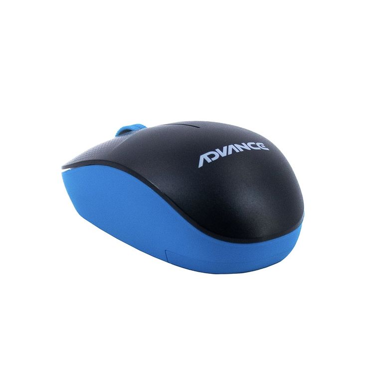Mouse inalámbrico Advance ADV-1238S USB 3 botones azul ADVANCE ...