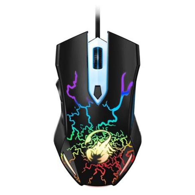MOUSE GENIUS GX SCORPION SPEAR 2000 DPI 6-BOT RGB BLACK GENIUS ...