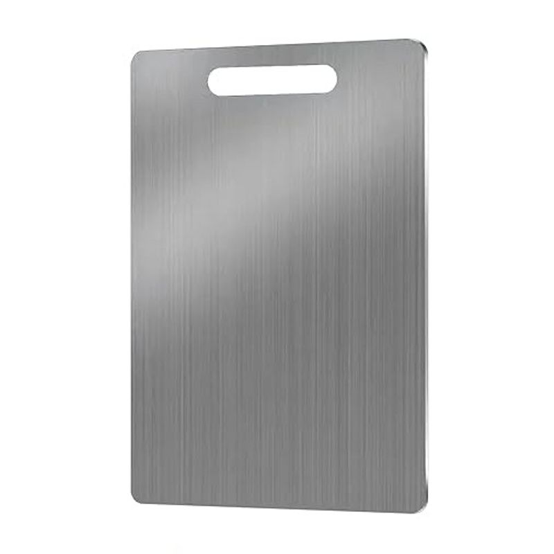 Tabla de Picar Acero 316 Anti-Bacterias 30x46cm Ecológica GENERICO ...
