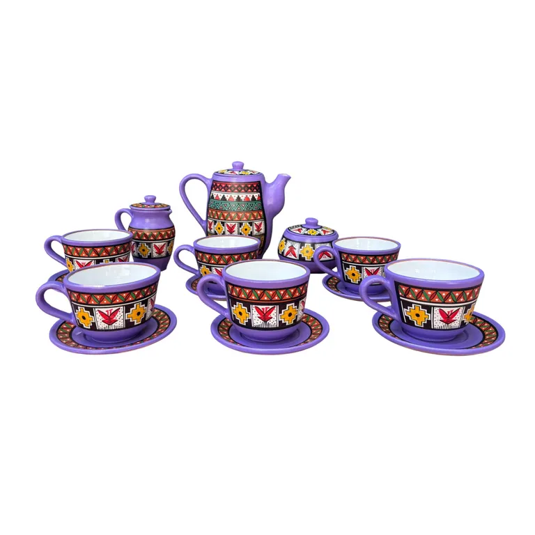 Set de Té Cerámica 9 Piezas | Sodimac Perú