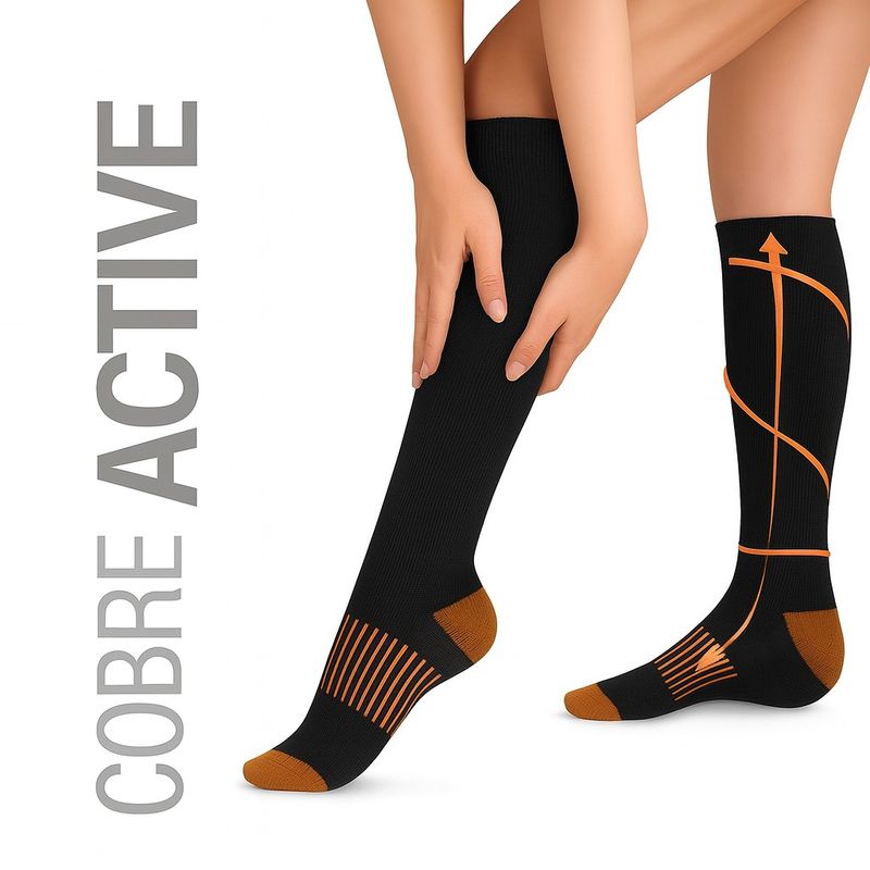 Medias De Compresión Hombre y Mujer Medias Para Varices 15-20 mmHg ...