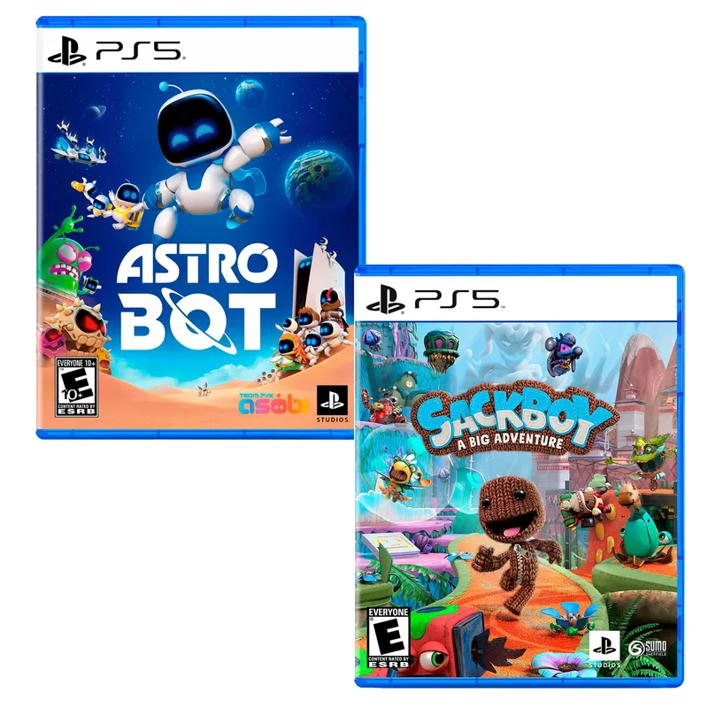 Sackboy A big Adventure y Astrobot Playstation 5 PLAYSTATION ...