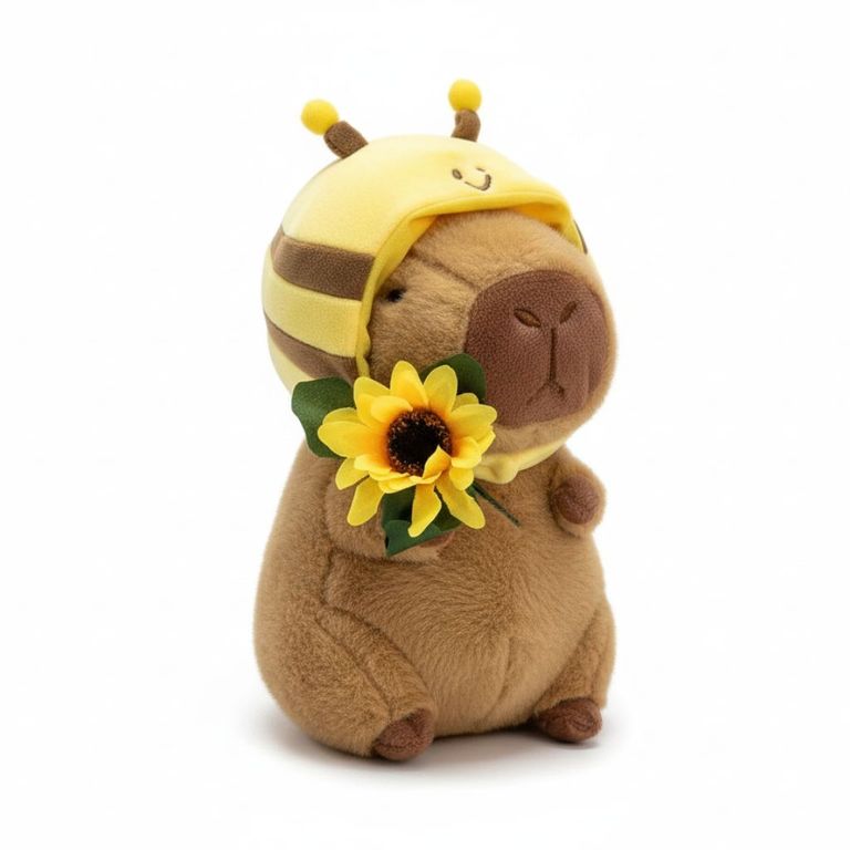 Peluche Capibara disfrazado de abeja 20cm GENERICO | falabella.com